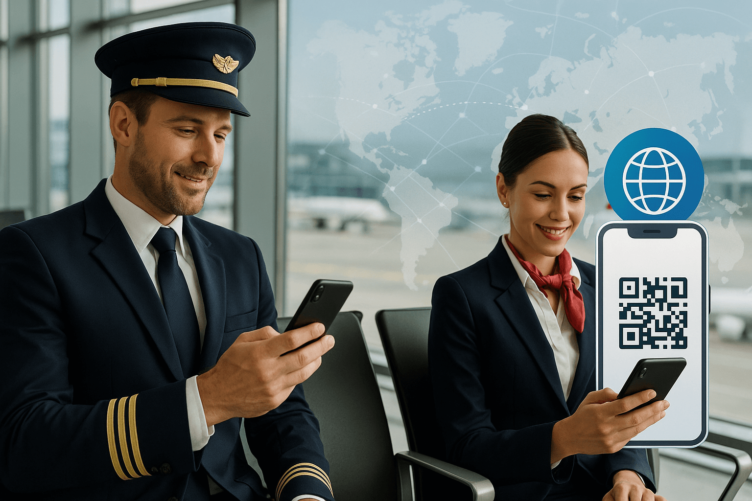 Airline eSIM guide for frequent flyers and crew - crewsim